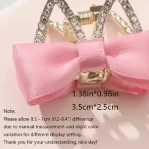 Accessories | Little Girls Bowknot Crown Clips 2pcs | Poshmark